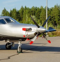 PC-12 prop tie-down